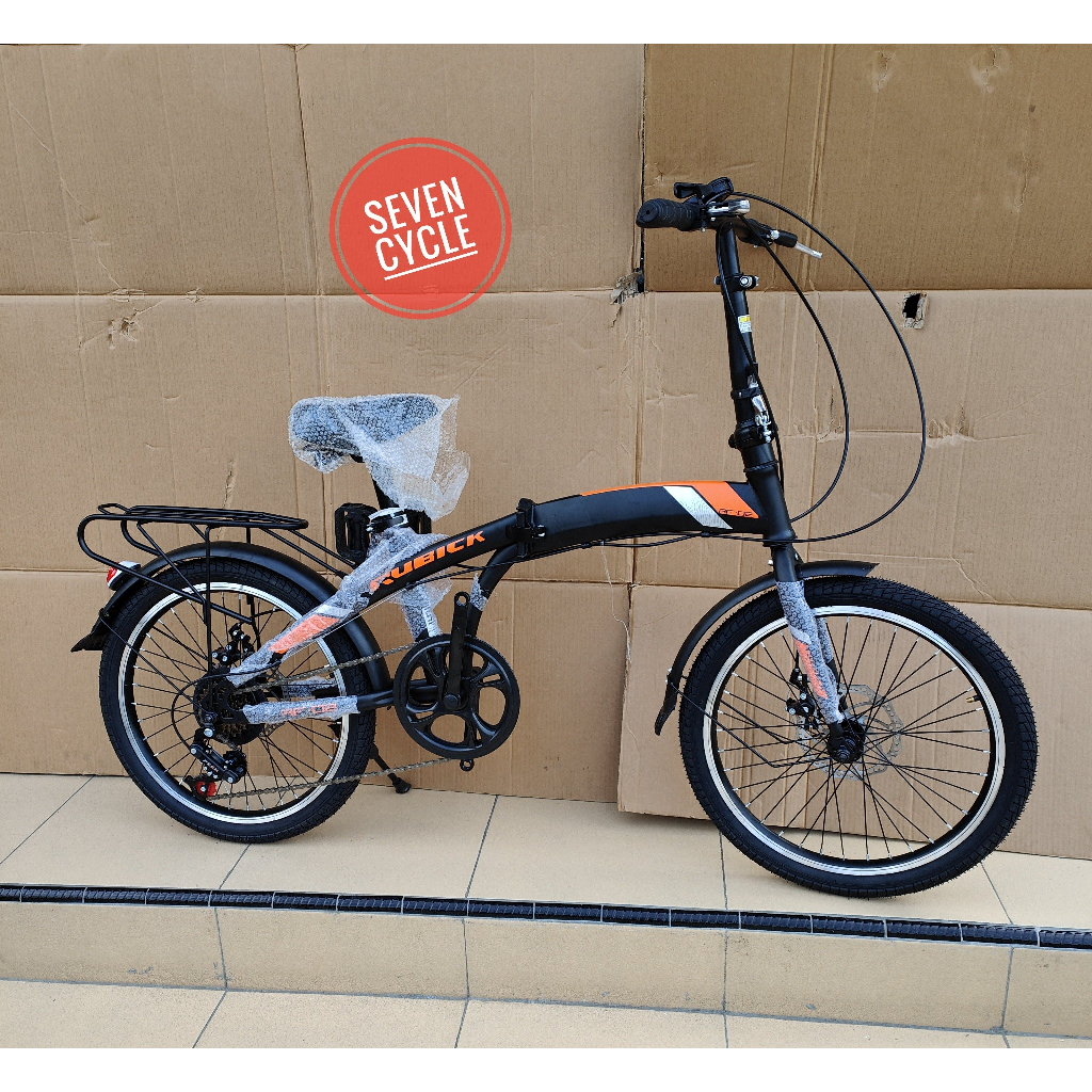 Jual Sepeda lipat folding bike RUBICK 7speed 7speed hi ten steel ...