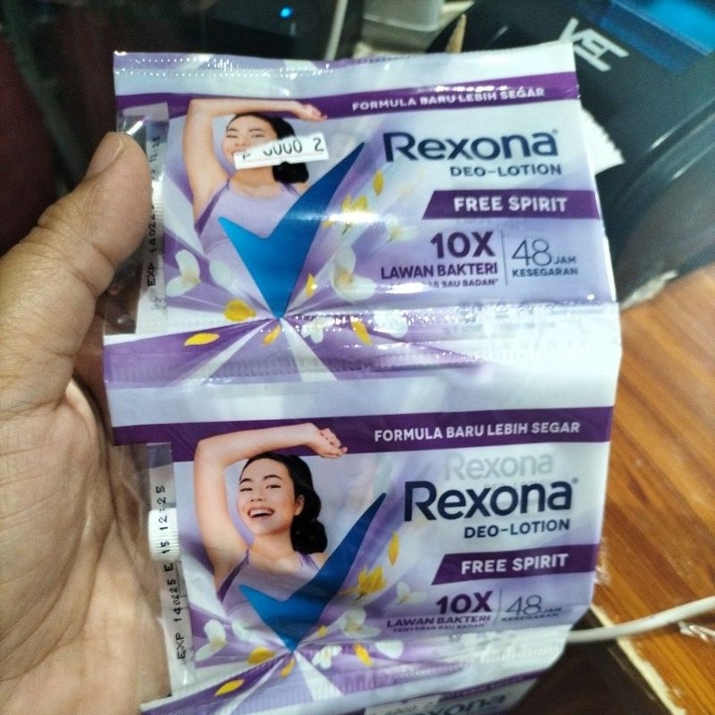 Jual rexona deo-lotion sachet isi 10 sachet | Shopee Indonesia