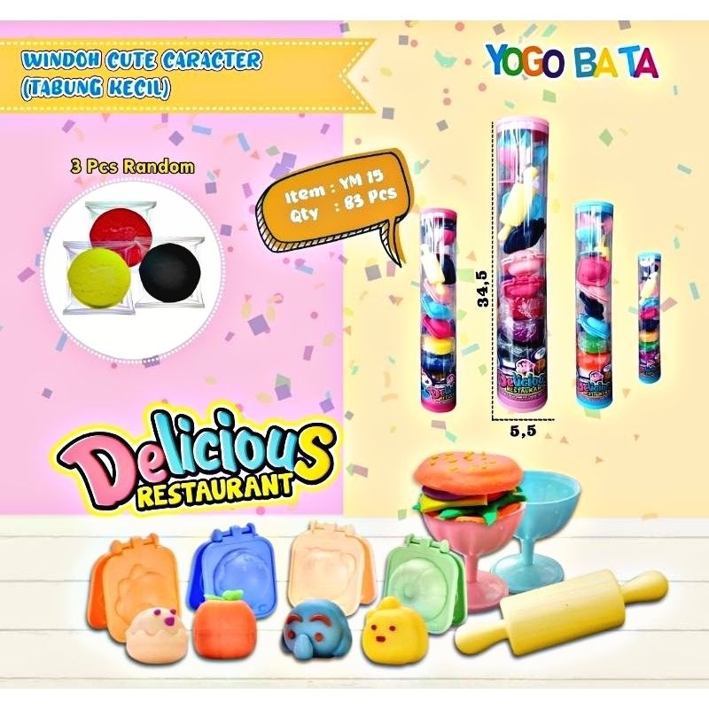 Jual YM 15 MAINAN ANAK EDUKASI WINDOW CUTE KARAKTER (KEMASAN BENTUK ...