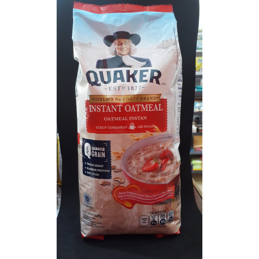 Jual QUAKER INSTANT OATMEAL 800G | Shopee Indonesia