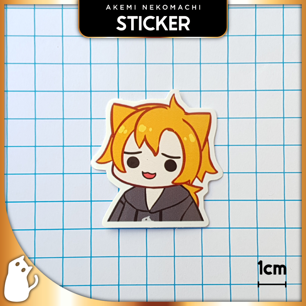 Jual HEH - Akemi Nekomachi Sticker Vtuber | Shopee Indonesia