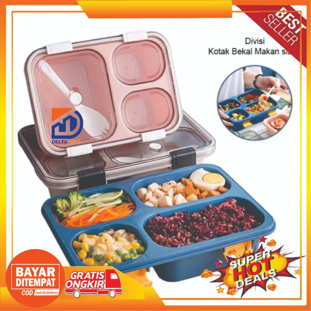 Jual KOTAK BEKAL BERSEKAT | LUNCH BOX | BPA FREE | ANTI BOCOR - Lunch ... Jual KOTAK BEKAL BERSEKAT | LUNCH BOX | BPA FREE | ANTI BOCOR - Lunch ...