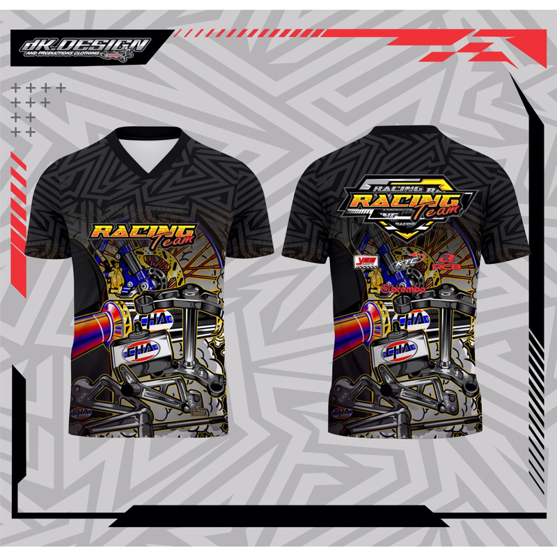 Jual jersey racing/kaos racing racing team | Shopee Indonesia