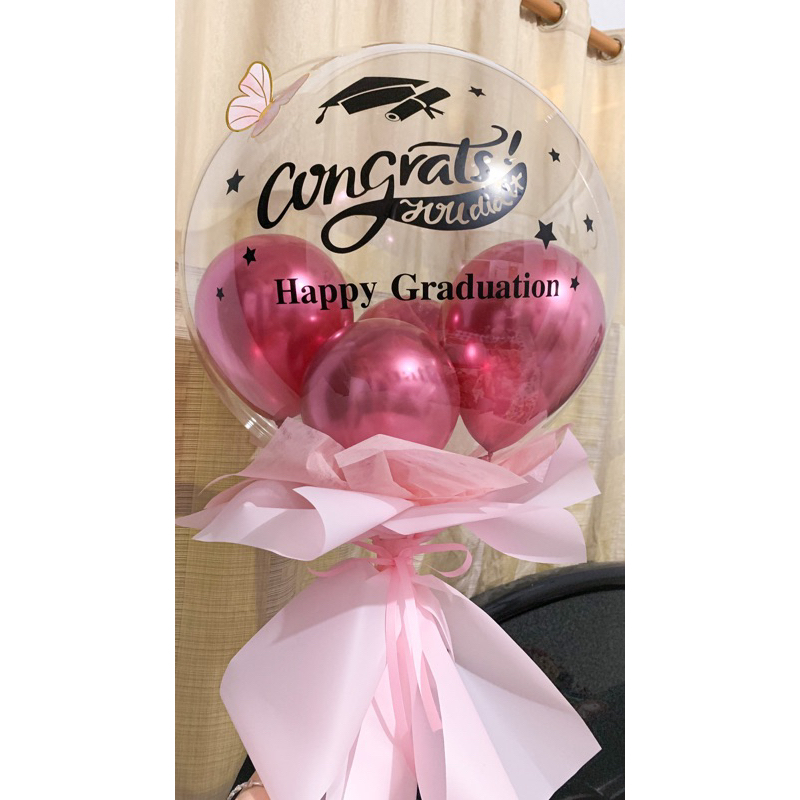 Jual (Ready Urgent Order) Bouquet Balon Large/ Ballon Graduation Besar ...