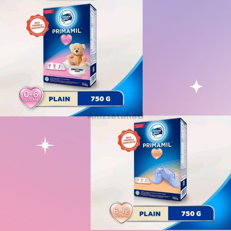 Jual Susu bayi baru lahir Frisian flag Primamil 750gr kemasan baru 0-6 ...