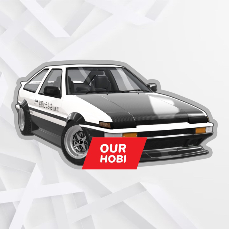 Jual Sticker Drift AE86 Initial D Tune | Shopee Indonesia