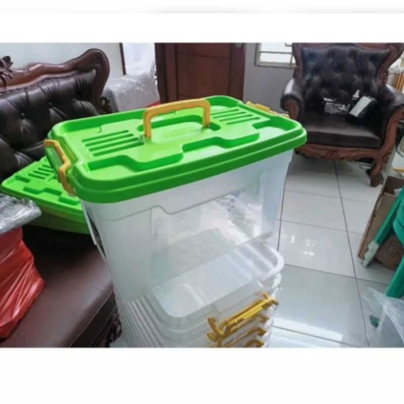 Jual BOX CONTAINER 25 LITER EZY BOX PARCEL BOX MULTIFUNGSI | Shopee ...