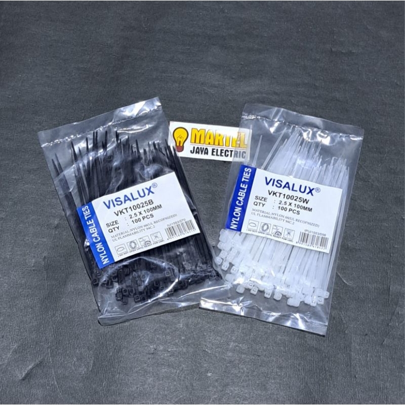 Jual Kabel ties / Cable tie / insulock Visalux 10 cm | Shopee Indonesia