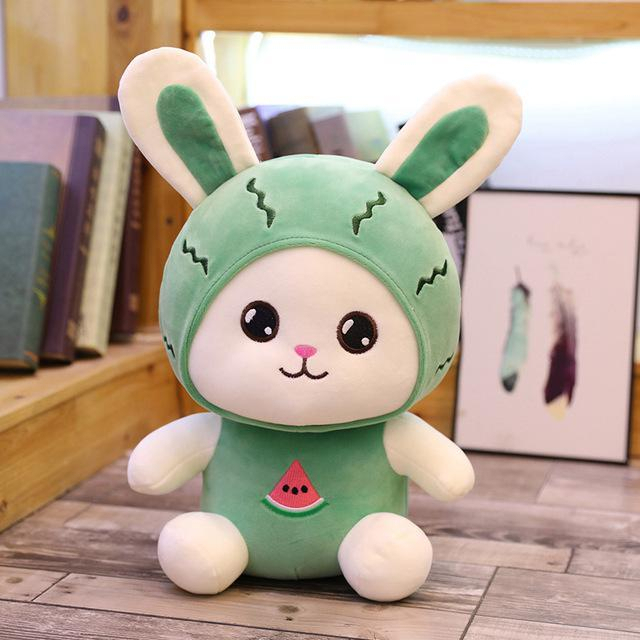 Jual Boneka kelinci strawberry wortel flip reversible ukuran 30cm bahan ...