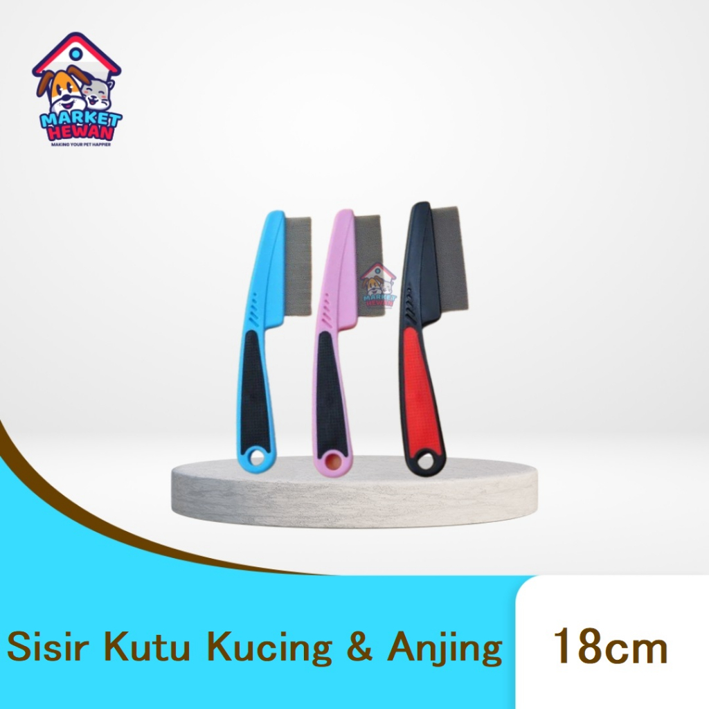 Jual Sisir Serit Kutu Telur Kutu Caplak Anjing Kucing Kepala Stainless ...