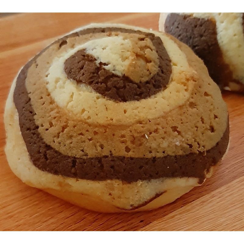 Jual Roti topping kopi coklat dan original. roti topping 3 rasa ...