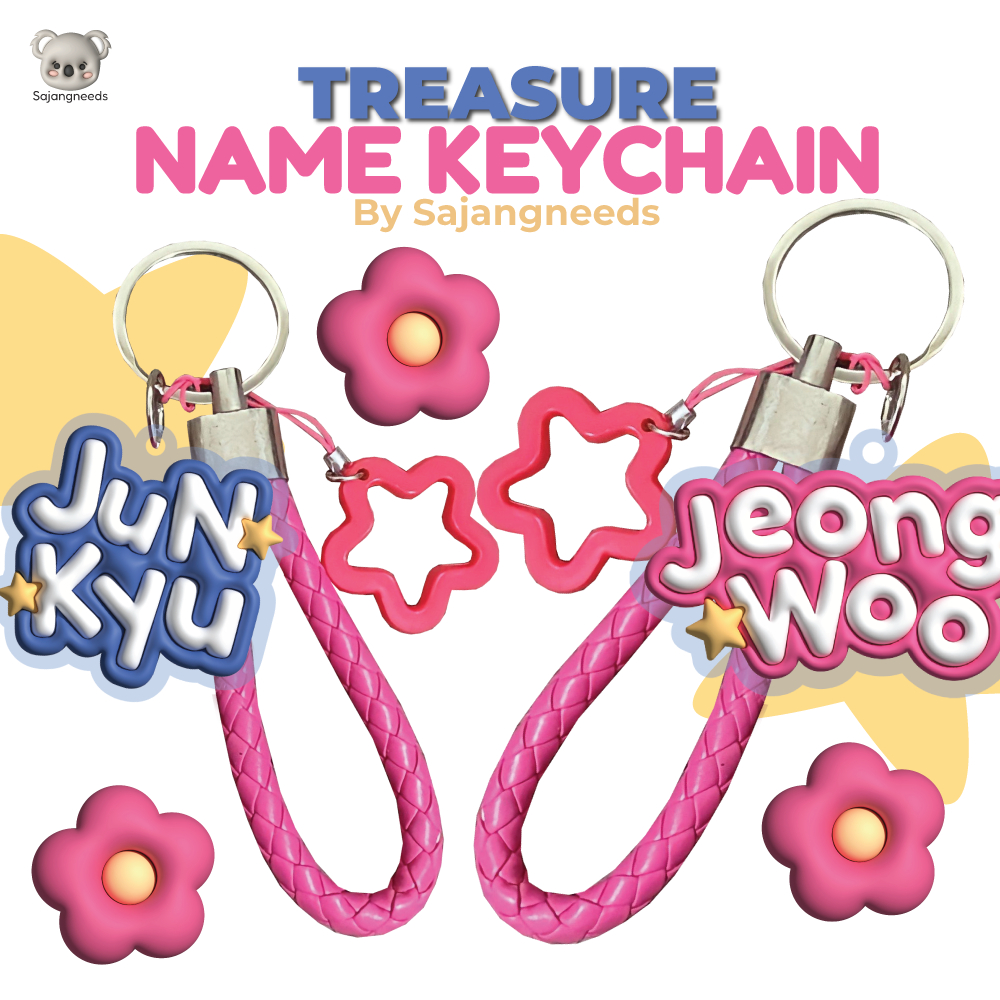 Jual TREASURE NAME KEYCHAIN | Shopee Indonesia