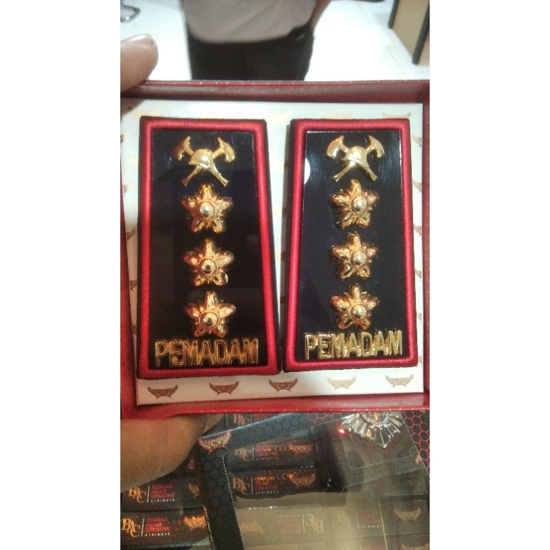 Jual pangkat PDH pemadam | Shopee Indonesia