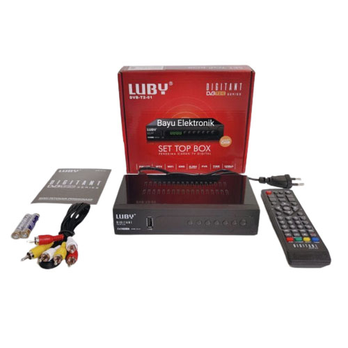 Jual Set Top Box Tv Digital Luby Receiver Tv DVB T2 | Shopee Indonesia