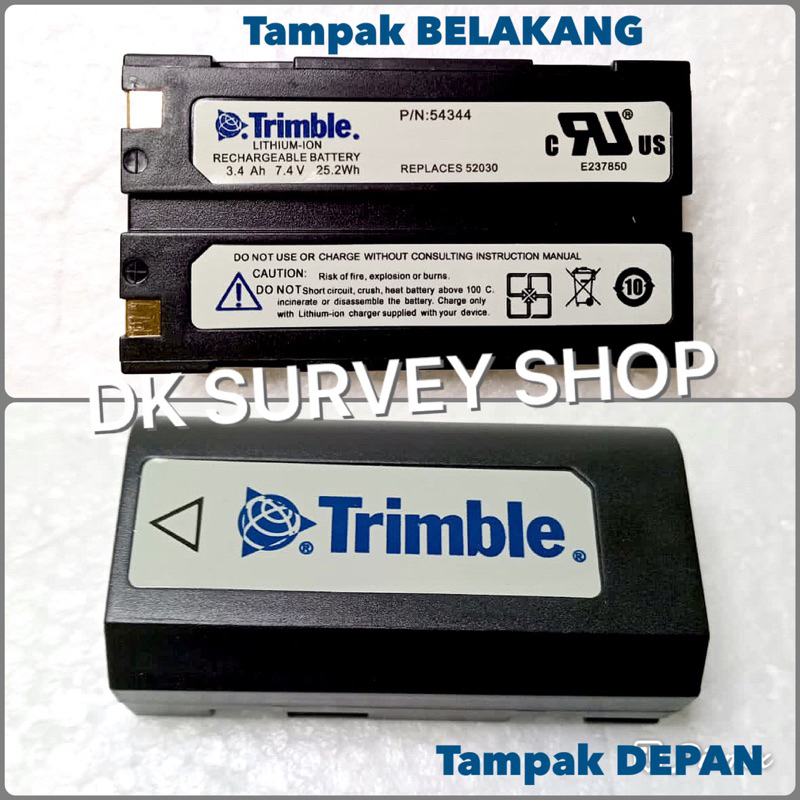 Jual BATTERY TRIMBLE 54344 - BATERAI TRIMBLE 54344 UNTUK GPS 5700 5800 ...