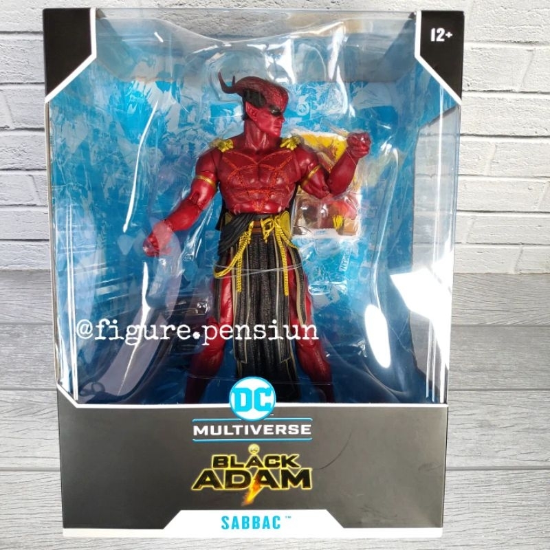 Jual DC MULTIVERSE MCFARLANE SABBAC MEGAFIG BLACK ADAM MOVIE ACTION ...
