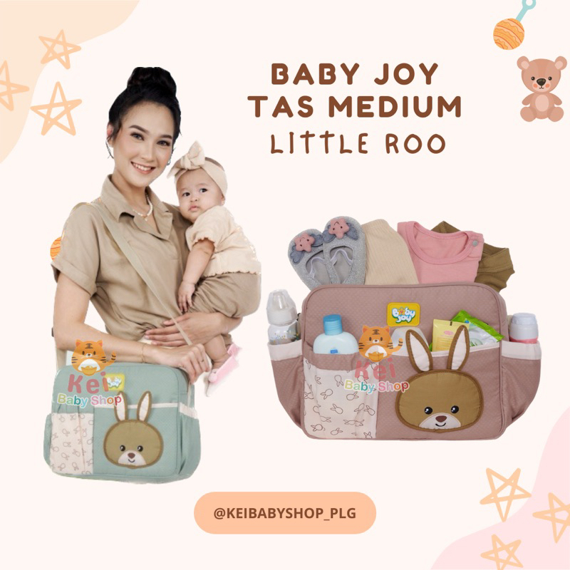 Jual Baby Joy Tas Bayi Medium Little Roo BJT1049 / Tas Perlengkapan ...