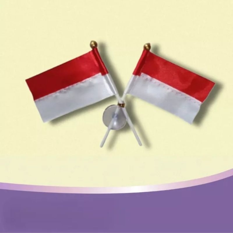 Jual Bendera merah putih kaca mobil | bendera kaca Indonesia | Shopee ...