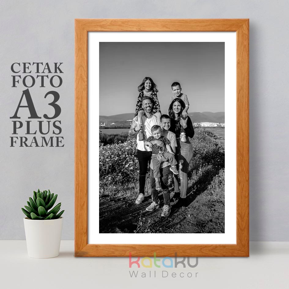 Jual Paket Cetak Foto 12R Bingkai Photo Frame A3 Pigura Foto 30x42 cm ...
