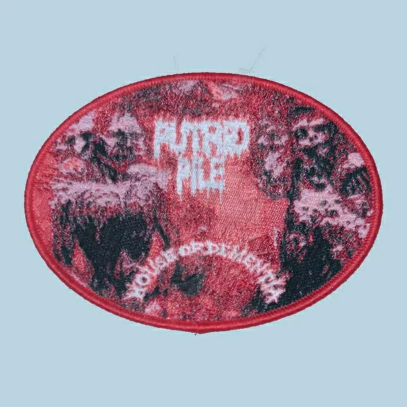 Jual PATCH - PUTRID PILE - House Of Dementia (Red Border) | Shopee Indonesia