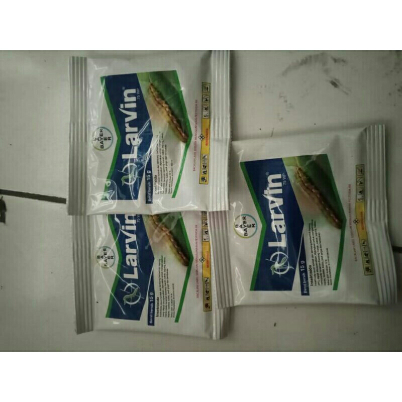 Jual obat pertanian insektisida LARVIN 15gr | Shopee Indonesia