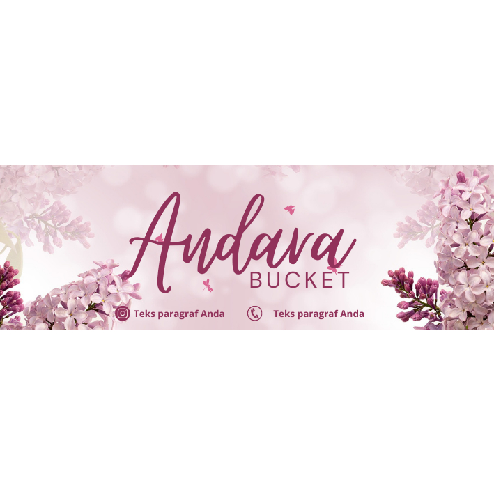 Jual STIKER BUKET / STIKER BOUQET / STIKER BUCKET CUSTOM NAMA BRAND ...