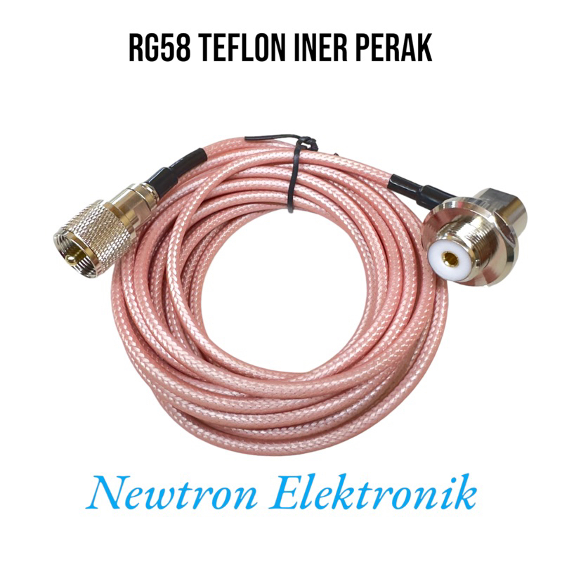 Jual Kabel Bracket Antena Mobil Teflon Anti Panas RG58 Breket Radio Rig ICOM Yaesu Alinco ...