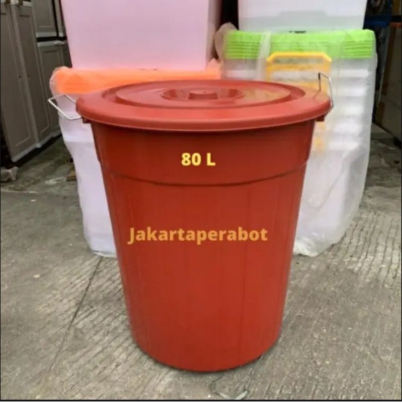 Jual EMBER PLASTIK BESAR / JUMBO 80 LITER RML / POLARIS ASLI EMBER BESAR+TUTUP TEBAL DI JAMIN ...