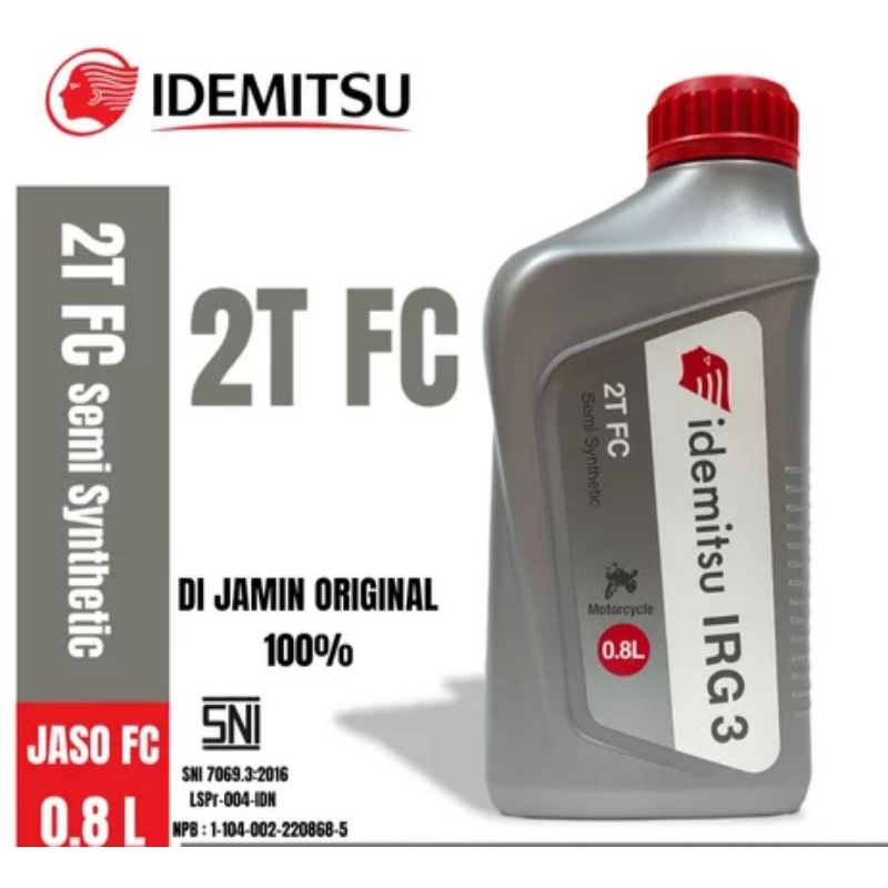 Jual OLI IDEMITSU 2T FC SEMI SYNTHETIC 0,7L ORI | Shopee Indonesia