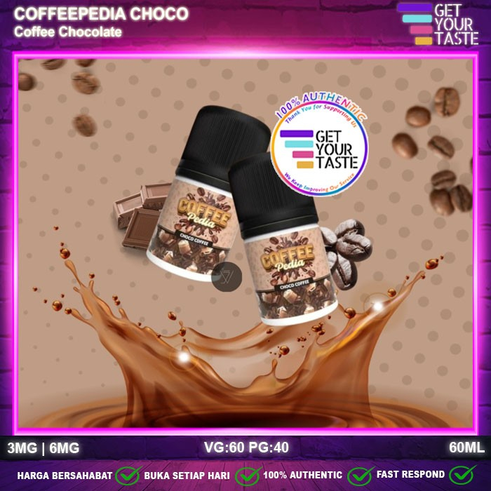Jual Liquid Coffee Pedia Choco 60ML Coffeepedia by Majapahit | Shopee Indonesia
