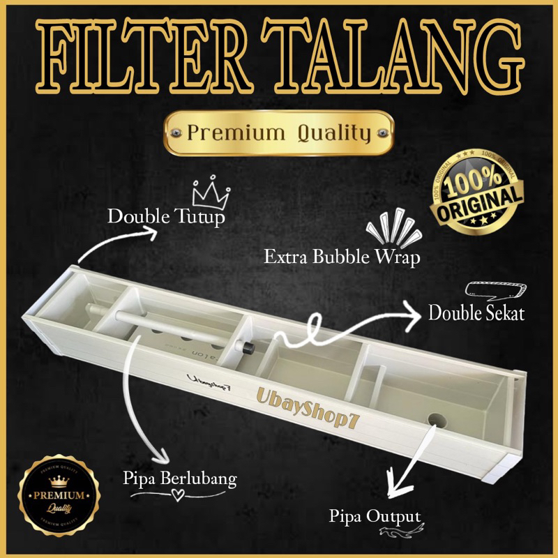 Jual [ PREMIUM ] FILTER TALANG AQUARIUM 40-120CM | Shopee Indonesia