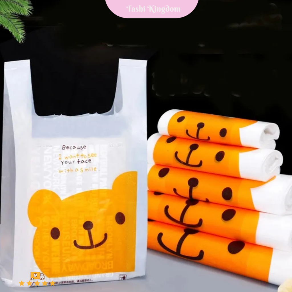 Jual Plastik kantong unik, kantong plastik lucu, kantong hadiah bungkus ...