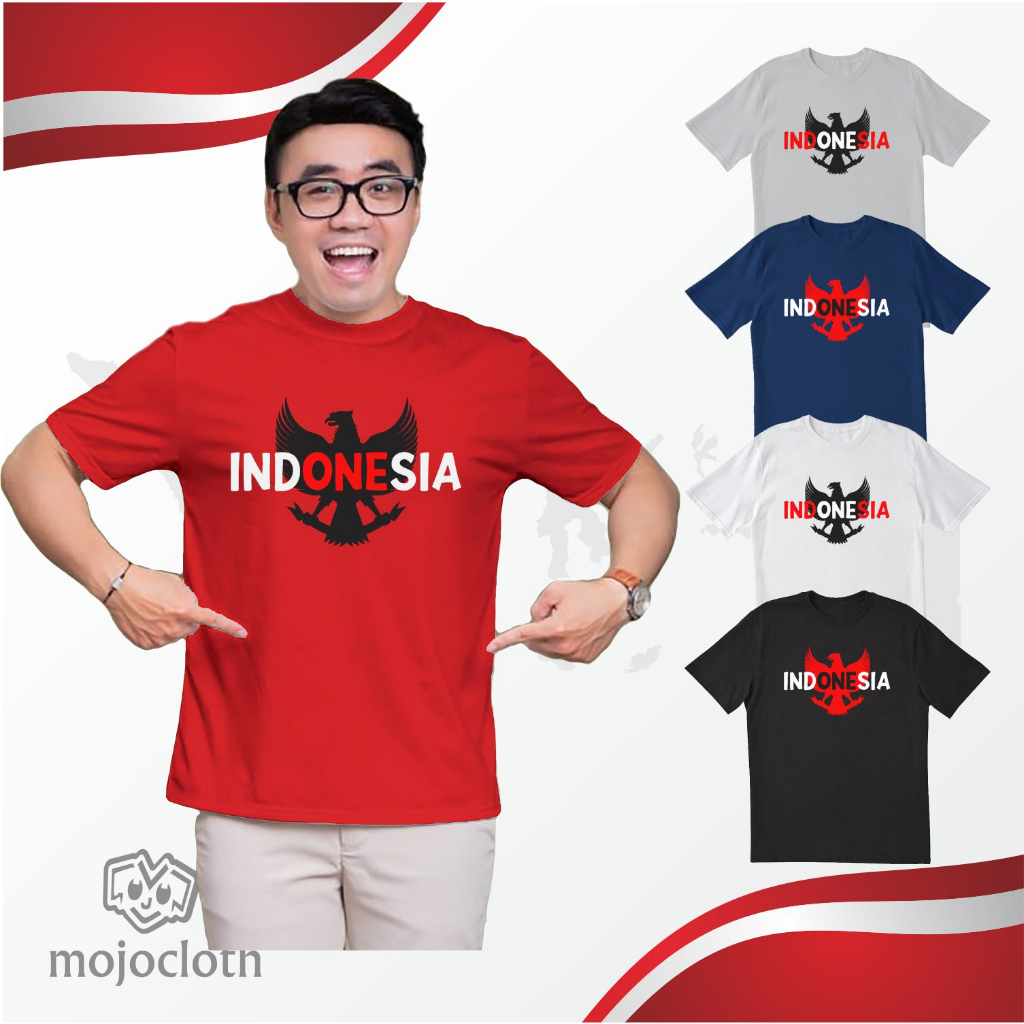 Jual Kaos Indonesia logo Garuda HUT RI Kaos Kemerdekaan Indonesia ...