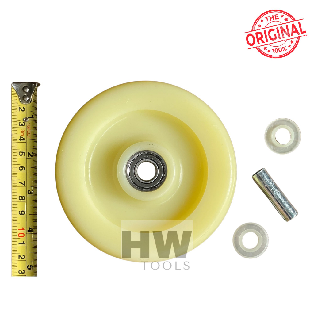 Jual Roda Nylon Medium Duty 5" Wheel Only 5 Inch Roda Nilon Refill ...