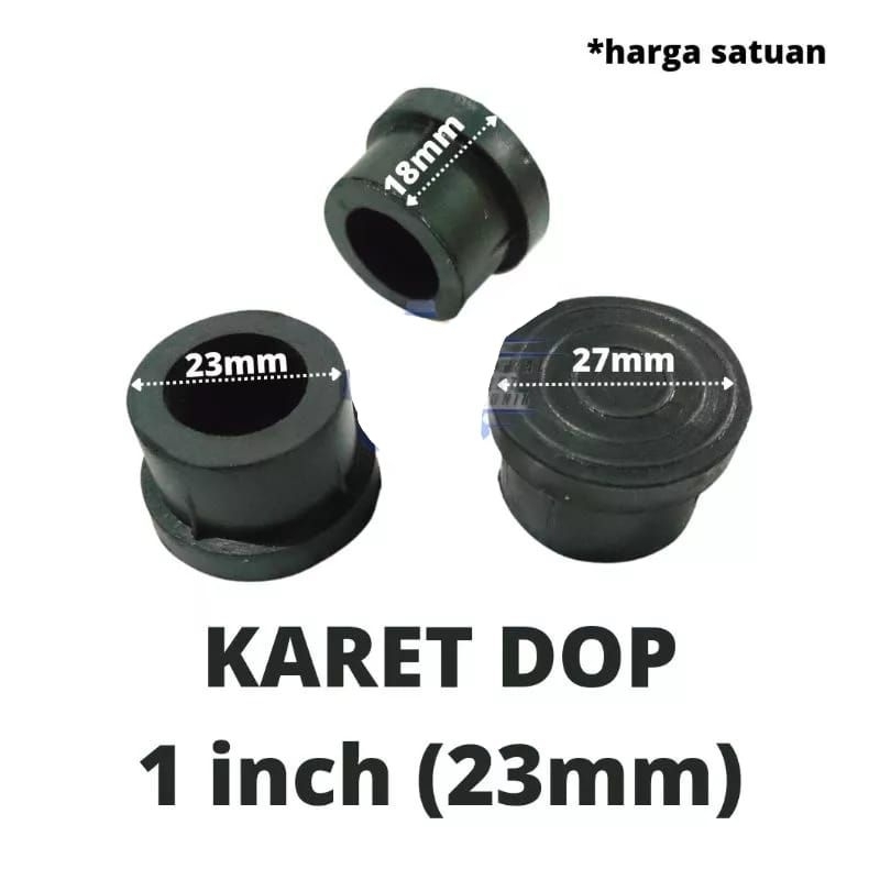 Jual Karet DOP 1 inch karet kaki meja kursi dan tutup pipa | Shopee ...