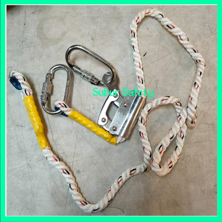 Jual Work Positioning Lanyard + Carabiner Haidar / WPL Carabiner Promo ...