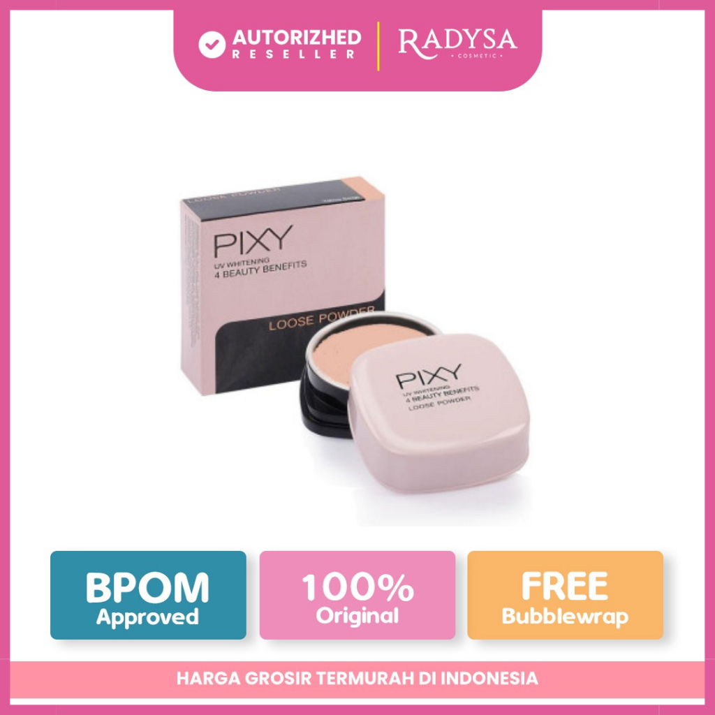 Jual 𝐑𝐀𝐃𝐘𝐒𝐀 - PIXY Loose Powder 4 Beauty Benefit | Bedak Tabur Make Up ...