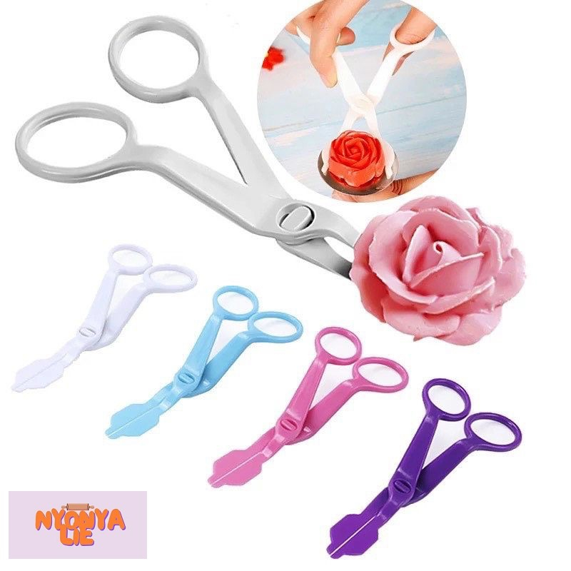 Jual ADK08 Alat Gunting Buttercream Bunga Mawar Cake Decoration Cake ...