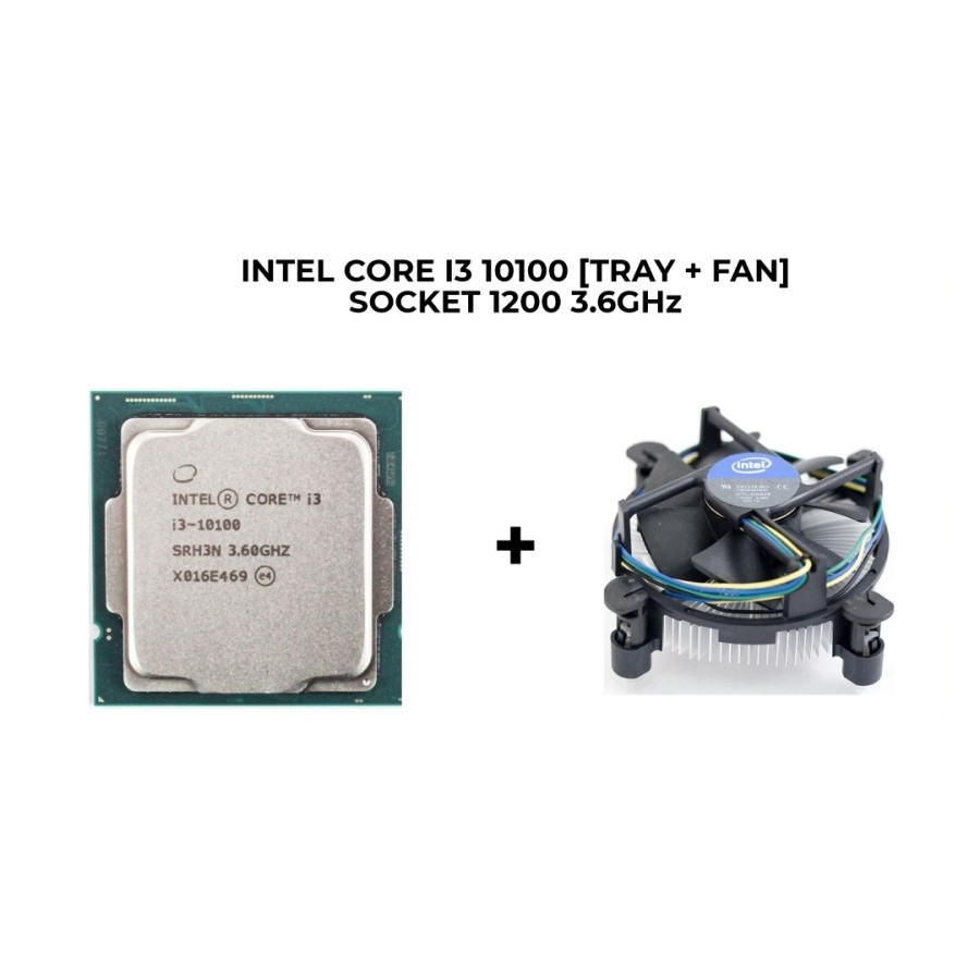 Jual Intel Core i3 10100 3.6 GHz 4 Core 4 Thread Comet Lake - LGA1200 | Shopee Indonesia