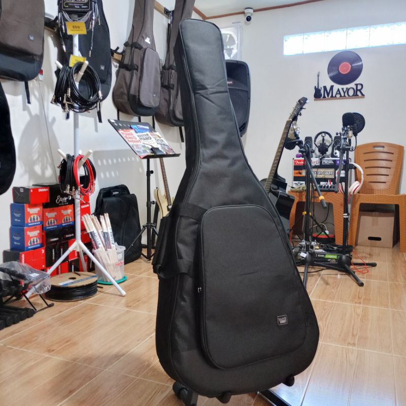 Jual Tas Gitar Akustik Jumbo Tas Gitar Elektrik Softcase Gigbag Busa ...
