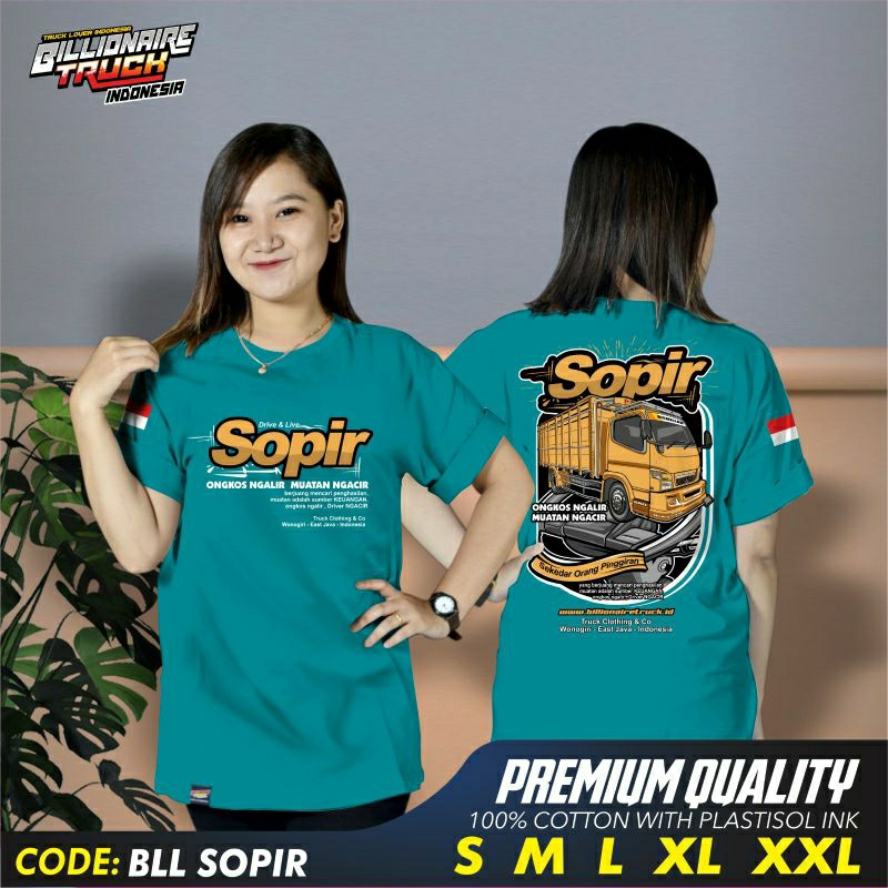 Jual ( COD ) KAOS SUPIR INDONESIA original | Shopee Indonesia