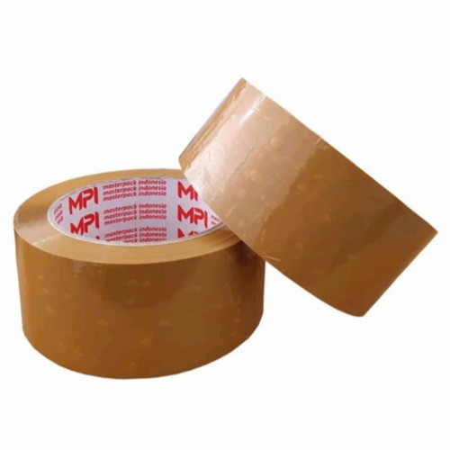 Jual Lakban MPI Bening - Coklat TEBAL 80 yard x 45mm / isolasi lakban ...