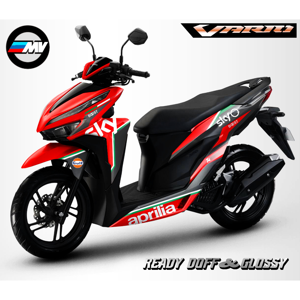 Jual decal sticker full body new VARIO variasi Sky aprilia varian warna ...