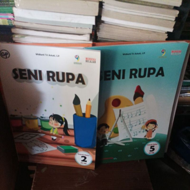 Jual Buku pelajaran Seni Rupa kelas 2&5 kurikulum merdeka cv. golang ...