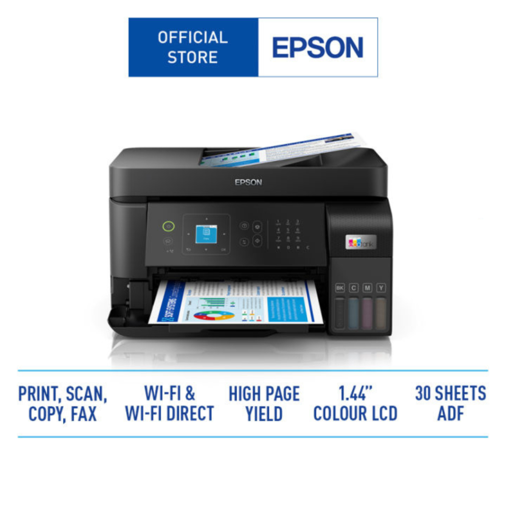 Jual Printer Epson L5590 Wi-Fi All-in-One Ink Tank Printer Ink Tank Eco ...