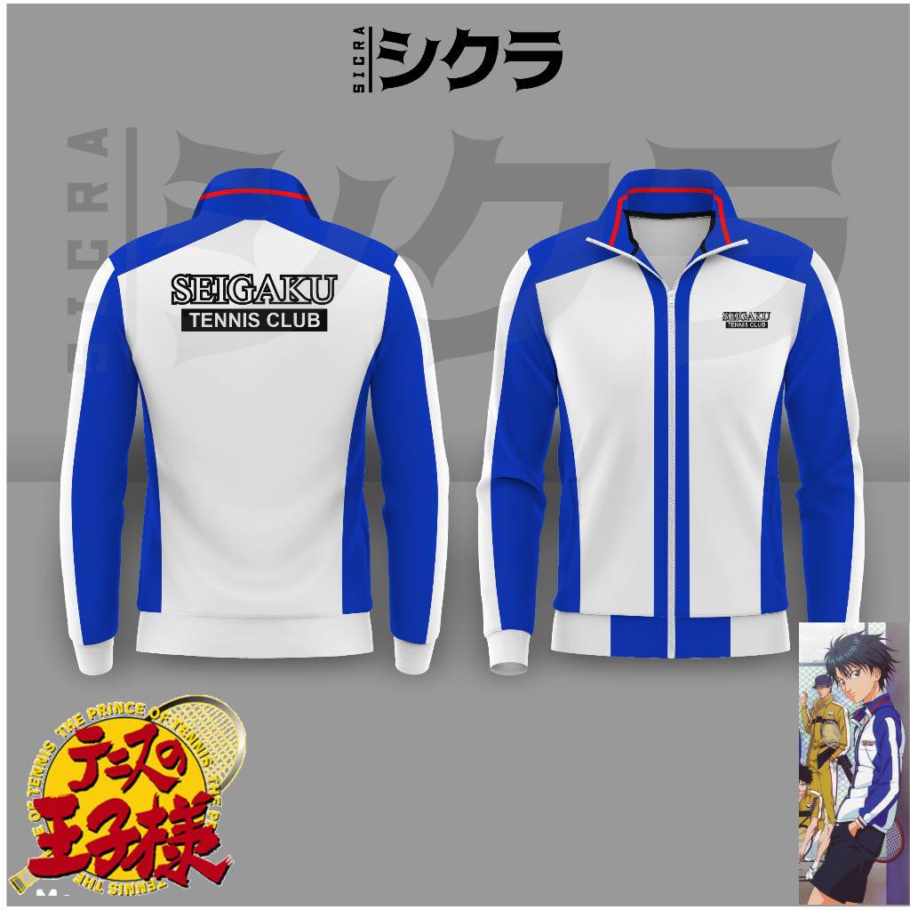 Jual Jaket tracktop Anime Tennis - PRINCE OF TENNIS Cosplay Bola Manga ...