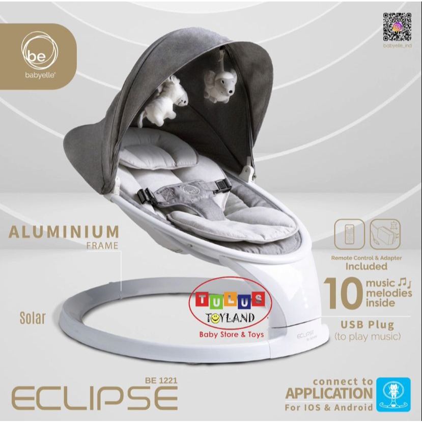 Jual Ayunan elektrik bayi Babyelle ECLIPSE Automatic Baby Elle Swing ...