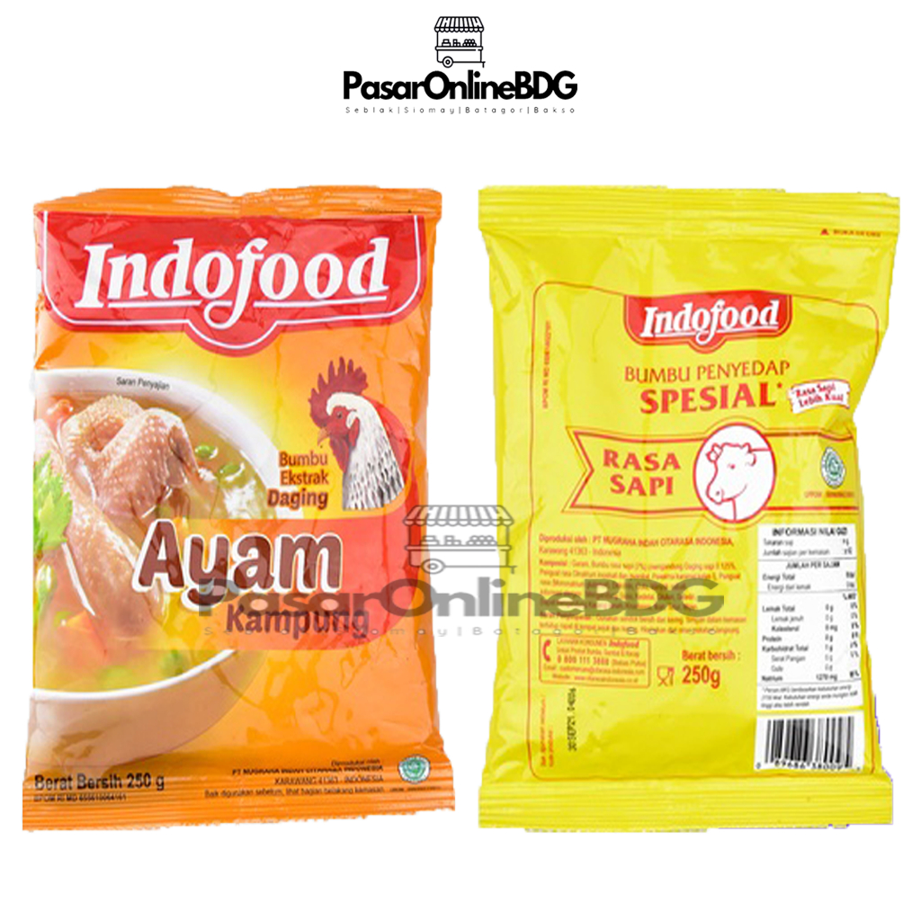 Jual Indofood Bumbu Penyedap Rasa Ayam/Sapi 250Gram | Shopee Indonesia