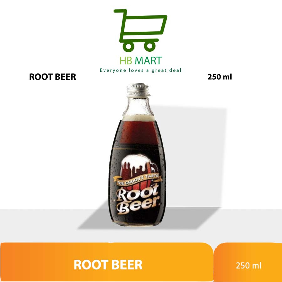 Jual KMI GROOVY ROOT BEER BOTOL 250ML | Shopee Indonesia
