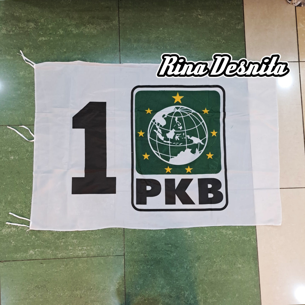 Jual bendera partai PKB ukuran 80x120 cm isi 50 pcs | Shopee Indonesia